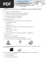 Matematika 1 - Unang Lingguhang Pagsusulit - Q1 | PDF