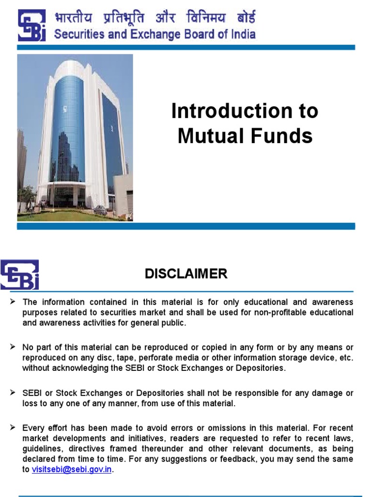 Introduction To Mutual Funds Investing | PDF | Mutual Funds | Dividend