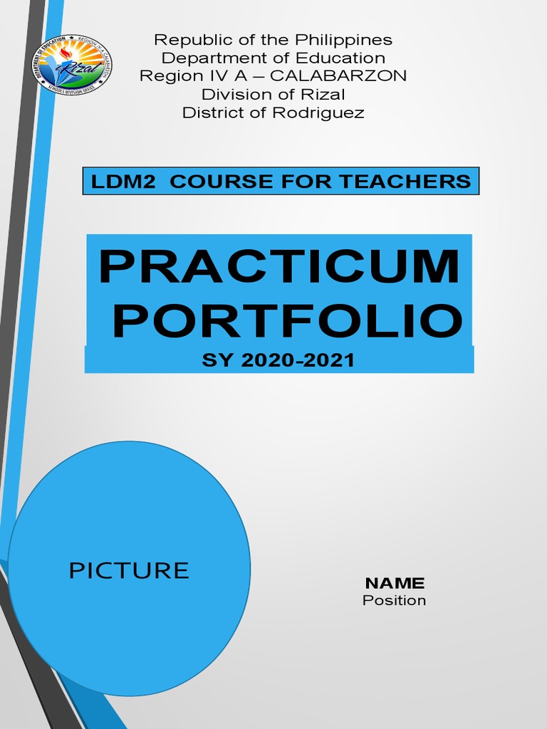 LDM2 Practicum Portfolio | PDF | Educational Technology | Lesson Plan