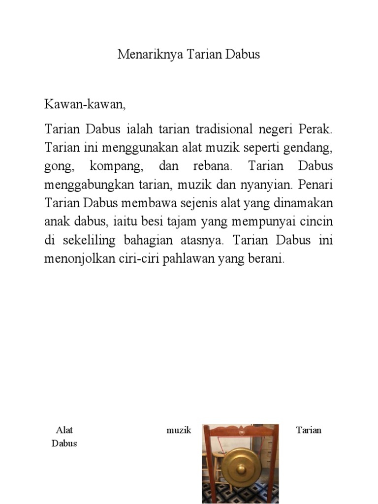 Menariknya Tarian Dabus | PDF