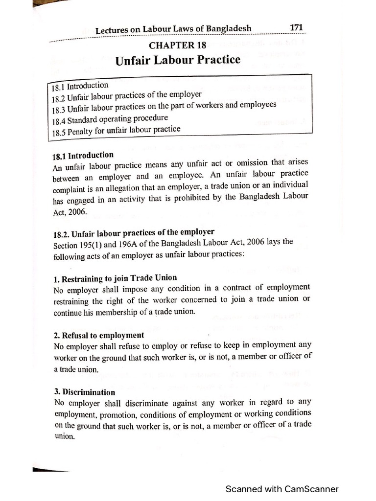 Unfair Labour Practice | PDF