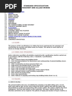 Sample CHB Installation | PDF | Masonry | Specification (Technical ...