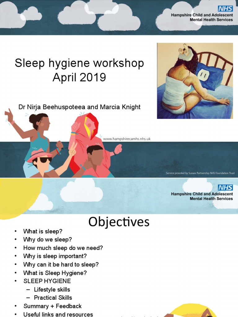 Adolescent Sleep Hygiene Workshop Guide | PDF | Circadian Rhythm | Sleep