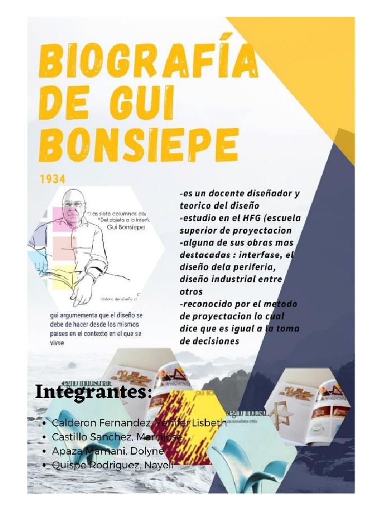 Trabajo Gui Bonsiepe | PDF