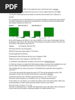 ôn tập tự luận NWC203c | PDF | Transmission Control Protocol | Router (Computing)