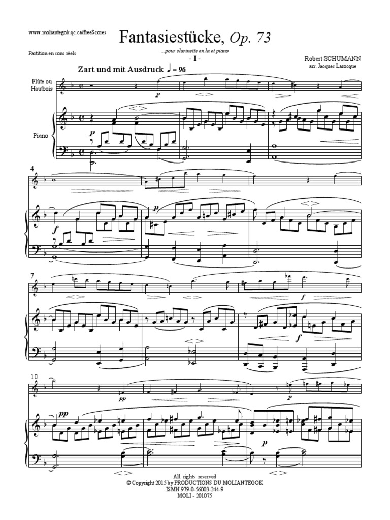 IMSLP383929-PMLP57120-SCHUMANN-Fantasiestücke Op.73 Flûte Hautb-Pno ...