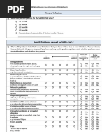 IPOS-Renal Patient Questionnaire | PDF | Symptoms And Signs | Human ...
