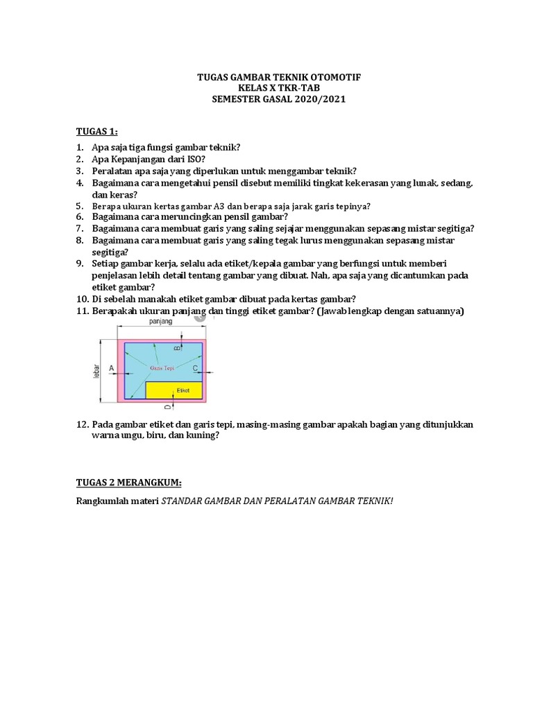 Tugas 1 & 2 Gto Sem 1 | PDF