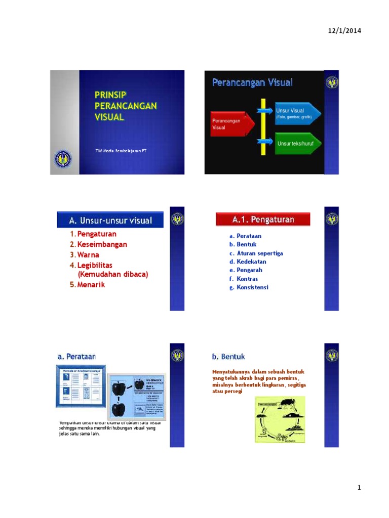 5 Prinsip Perancangan Visual | PDF