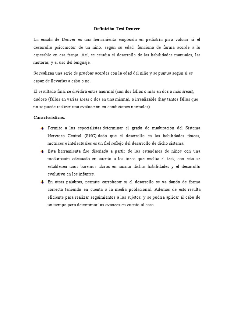 Evaluating Child Development Using the Denver Developmental Screening ...