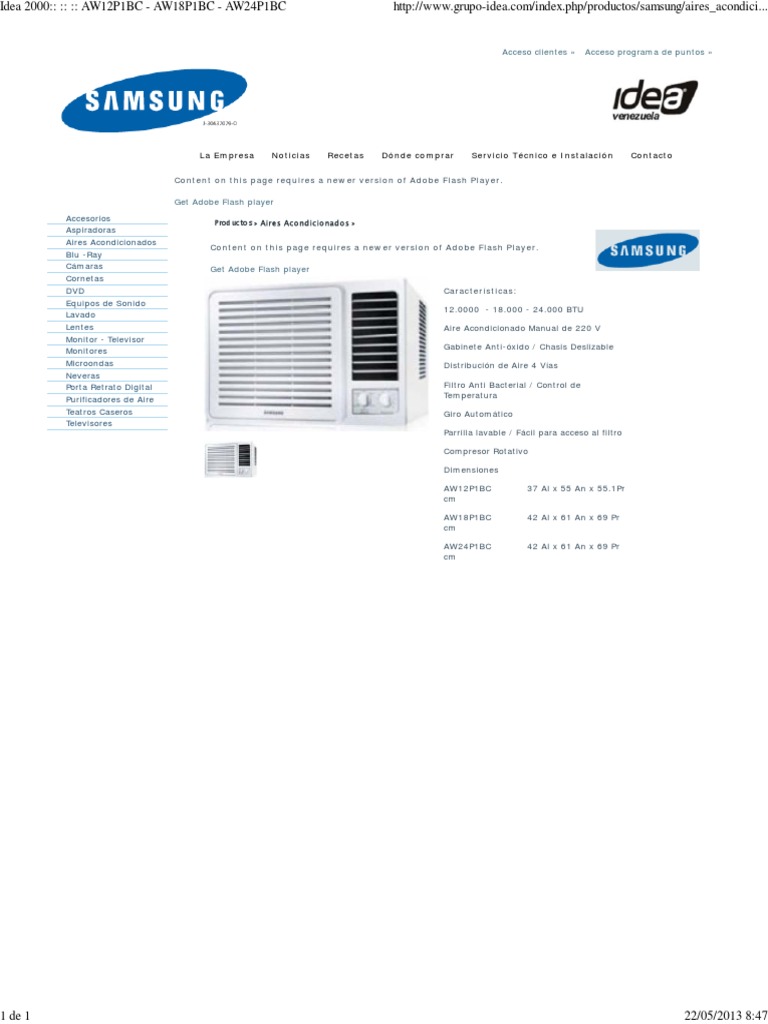 Manual Aw12-24p1bc | PDF | Bienes manufacturados | Informática