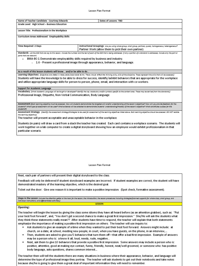 Digital Storytelling Lesson Plan | PDF | Educational Assessment ...