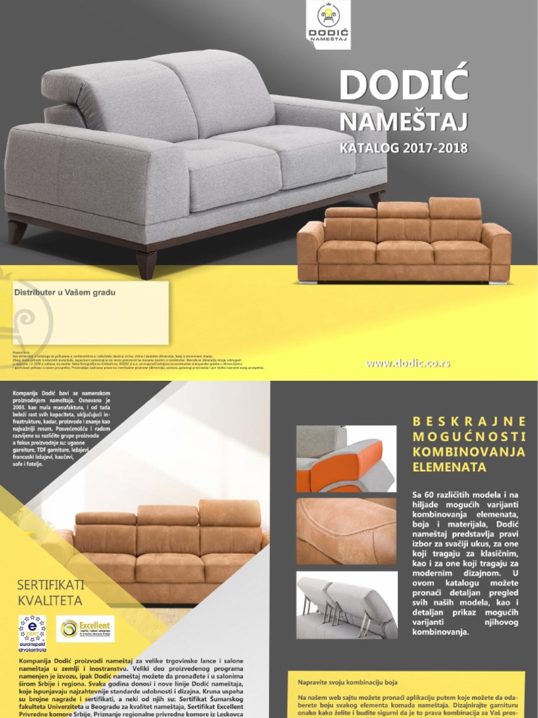 Katalog Namestaja Dodic | PDF