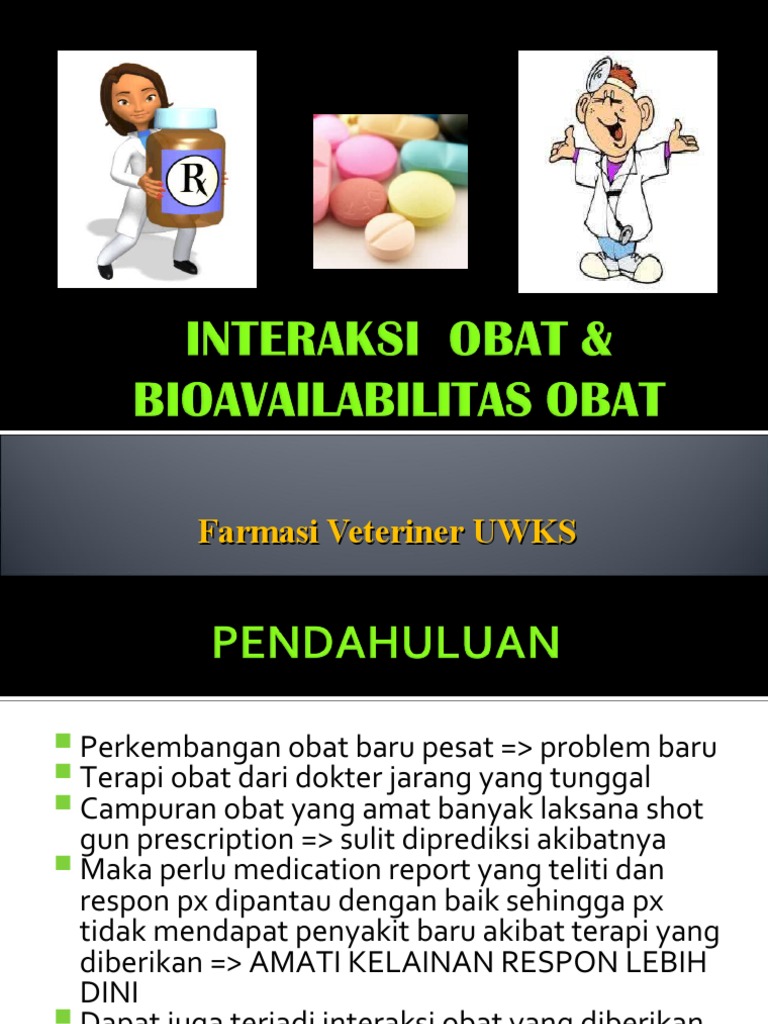 Bioavailabilitas Obat.. | PDF