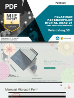 Pengaturan Formulir di Microsoft Forms | PDF | Karier & Perkembangan