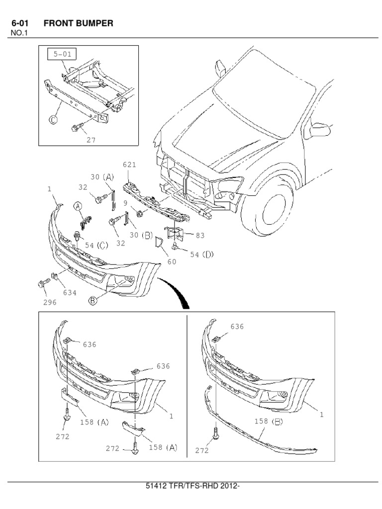Front Bumper Specifications 2012 Model | PDF | Car | Rear Wheel Drive ...