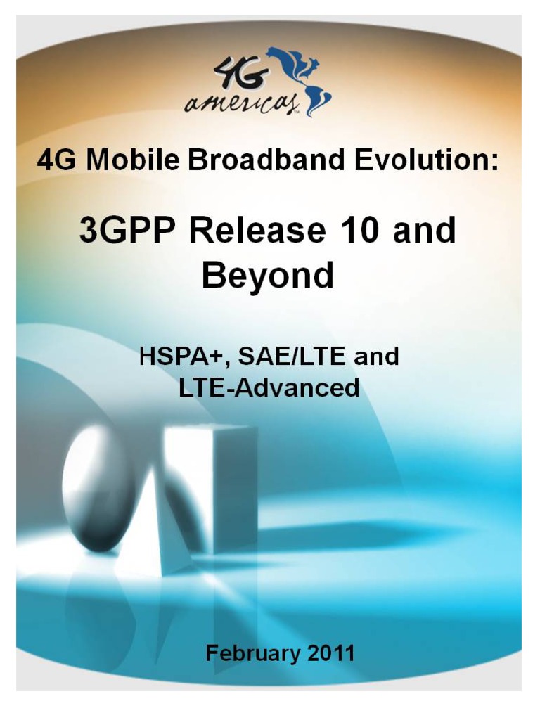 February 2011 Pdf High Speed Packet Access Lte Advanced