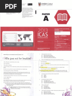 Icas Science Paper A | PDF | Water | Soil