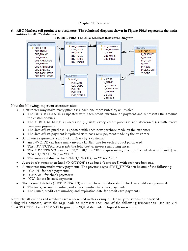 DB Mangmnt Examples | PDF | Database Transaction | Databases