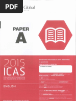 ICAS English A 2018 Answers | PDF