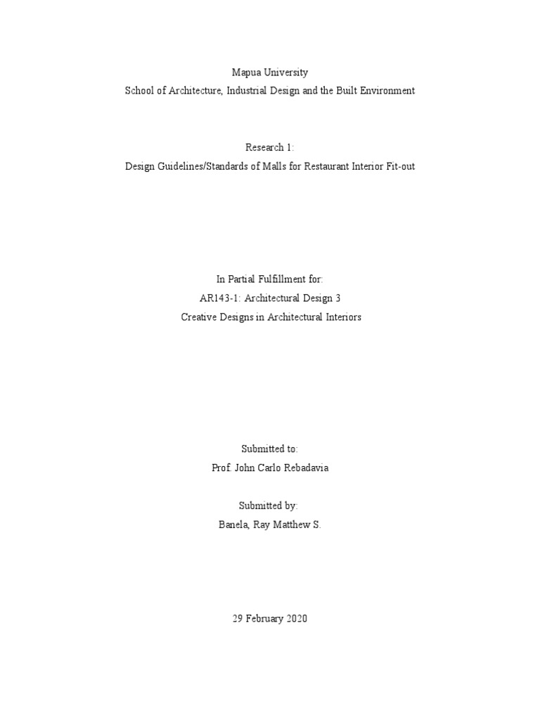 Restaurant Research | PDF | Restaurants | Kitchen
