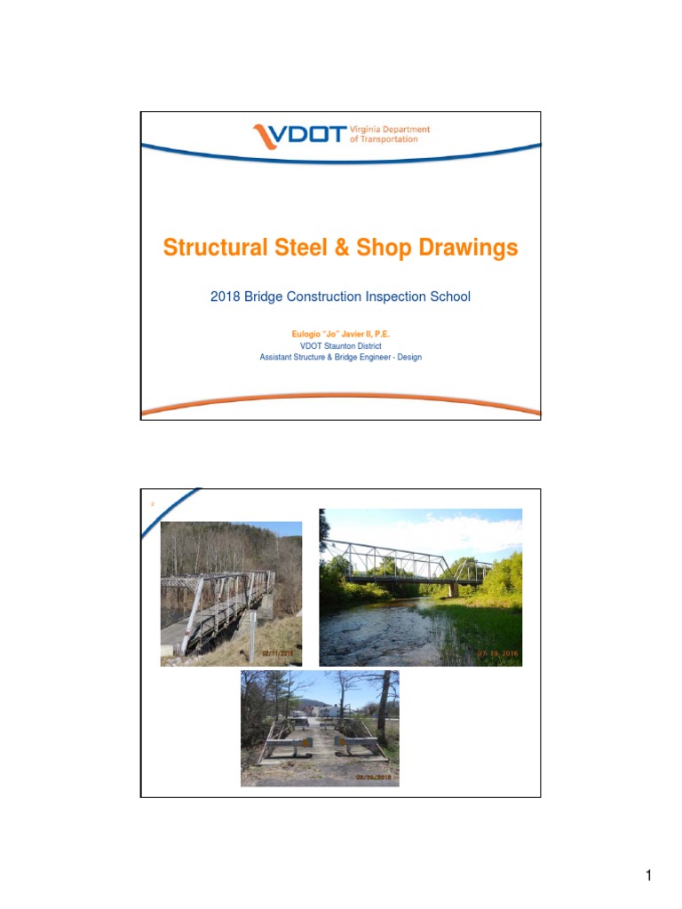 Structural Steel & Shop Drawings | PDF | Structural Steel | Metal ...
