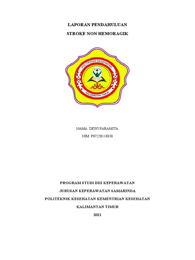 LP Stroke Non Hemoragik | PDF