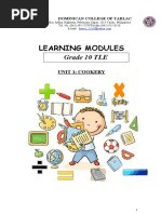 Grade 10 TLE: Vegetable Dish Preparation | PDF | Cooking | Foods