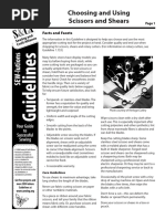 Sharpness Chart | PDF | Knife | Shaving