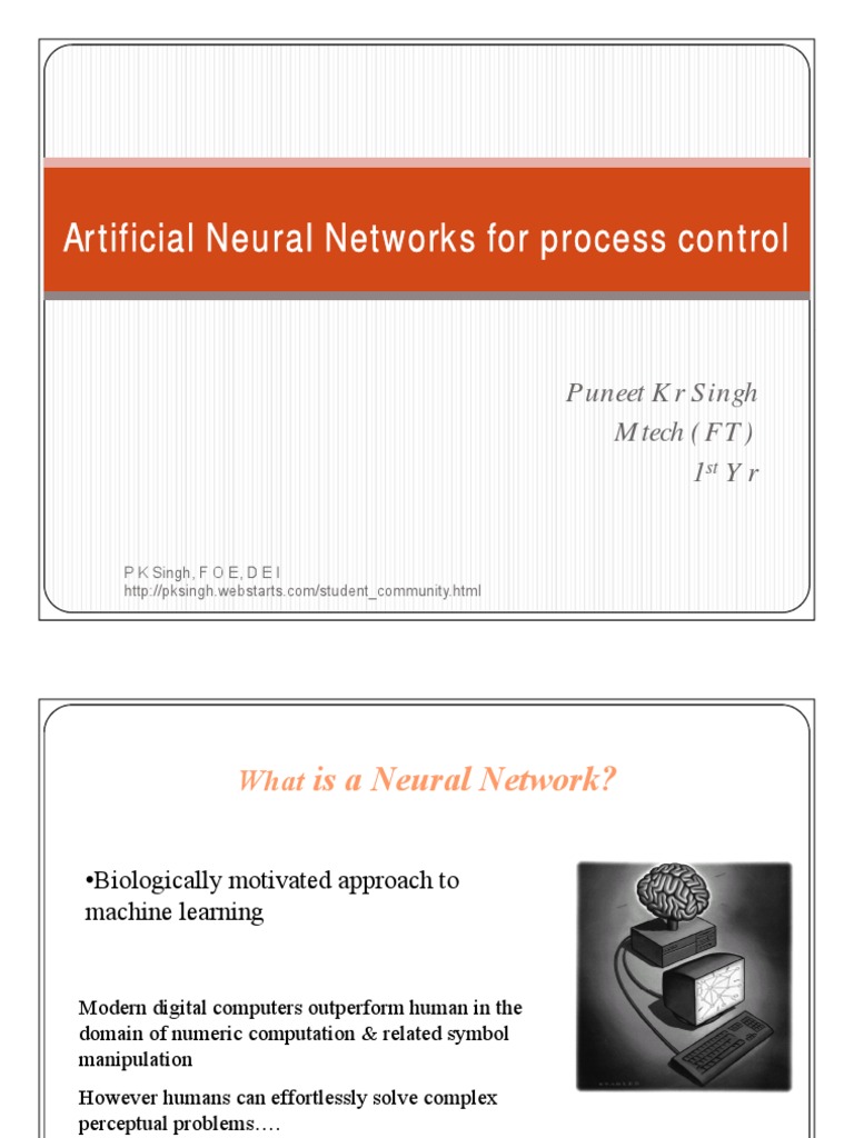Artificial Neural Networks | Download Free PDF | Artificial Neural Network | Control Theory
