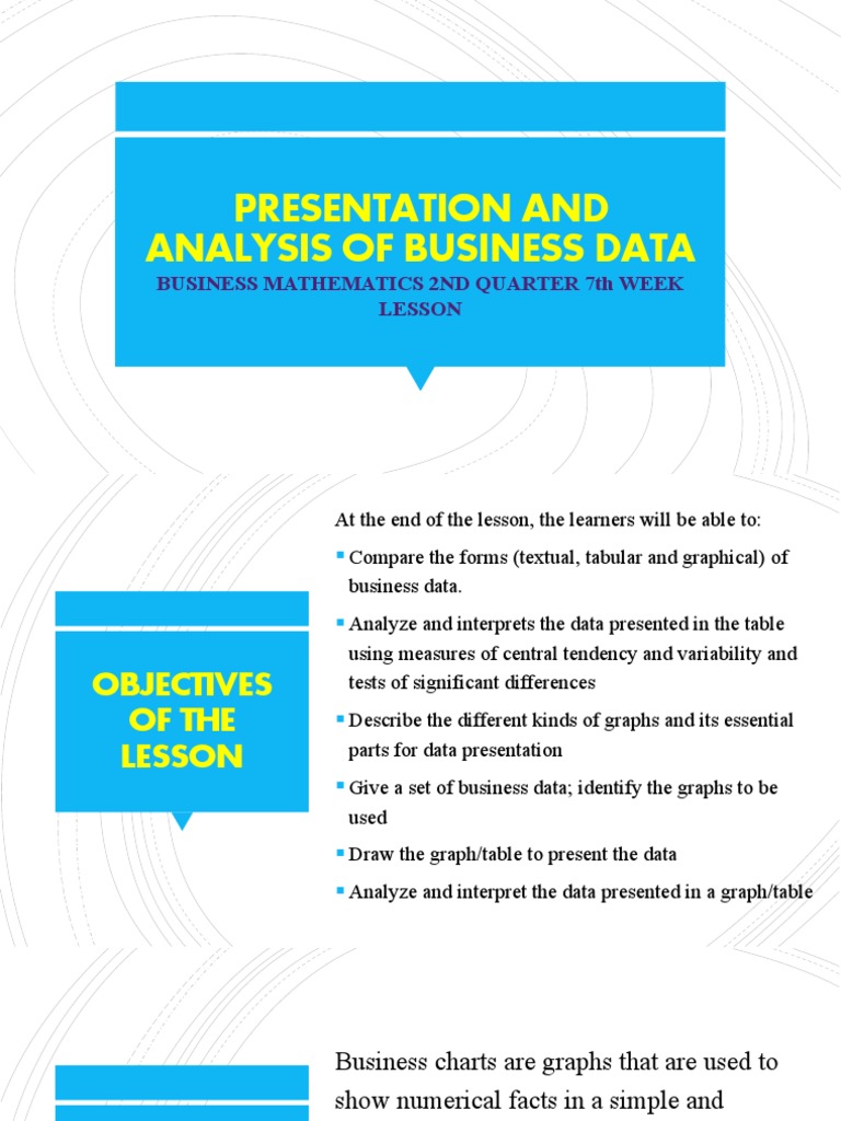 Business Mathematics 2nd Quarter 7th Week Lesson Presentation and ...