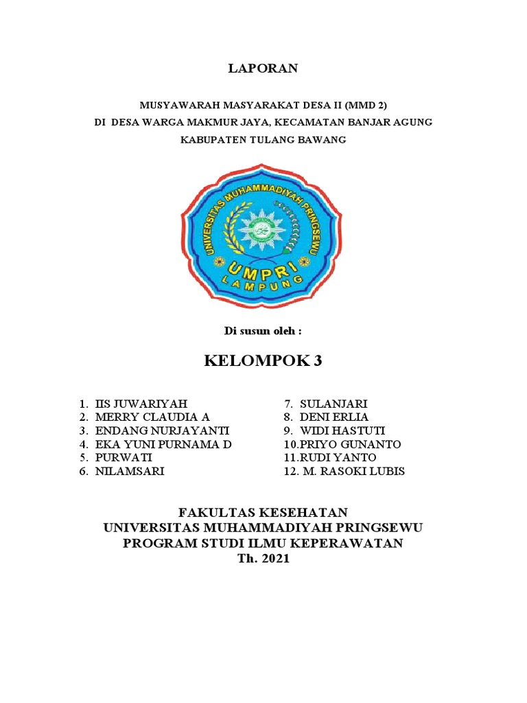 KLP 3 Komunitas MMD-II | PDF