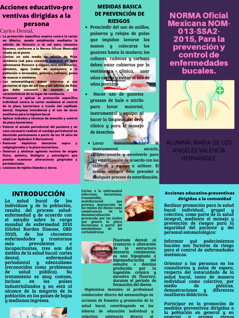 NORMA Oficial Mexicana NOM-013-SSA2-2015, para La Prevención y Control ...