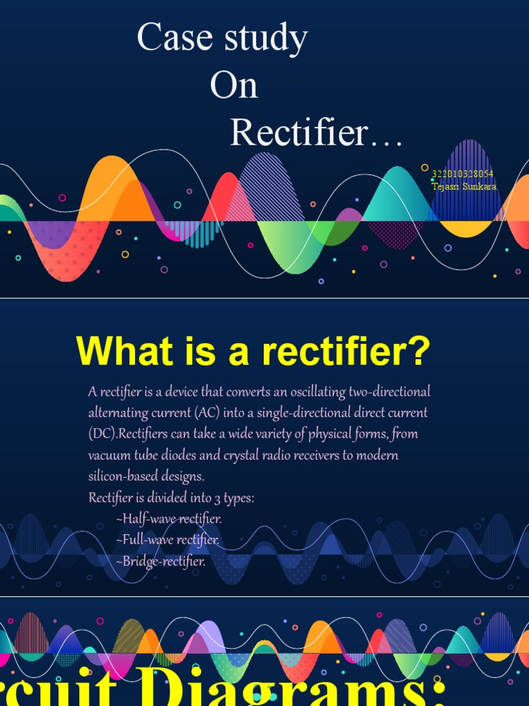 Understanding Rectifiers: Types & Efficiency | PDF | Rectifier | Direct ...