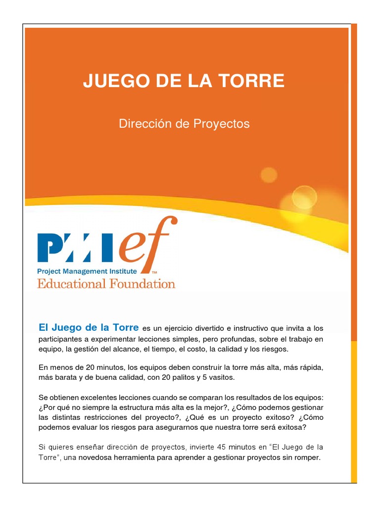 1 Juego de La Torre | PDF