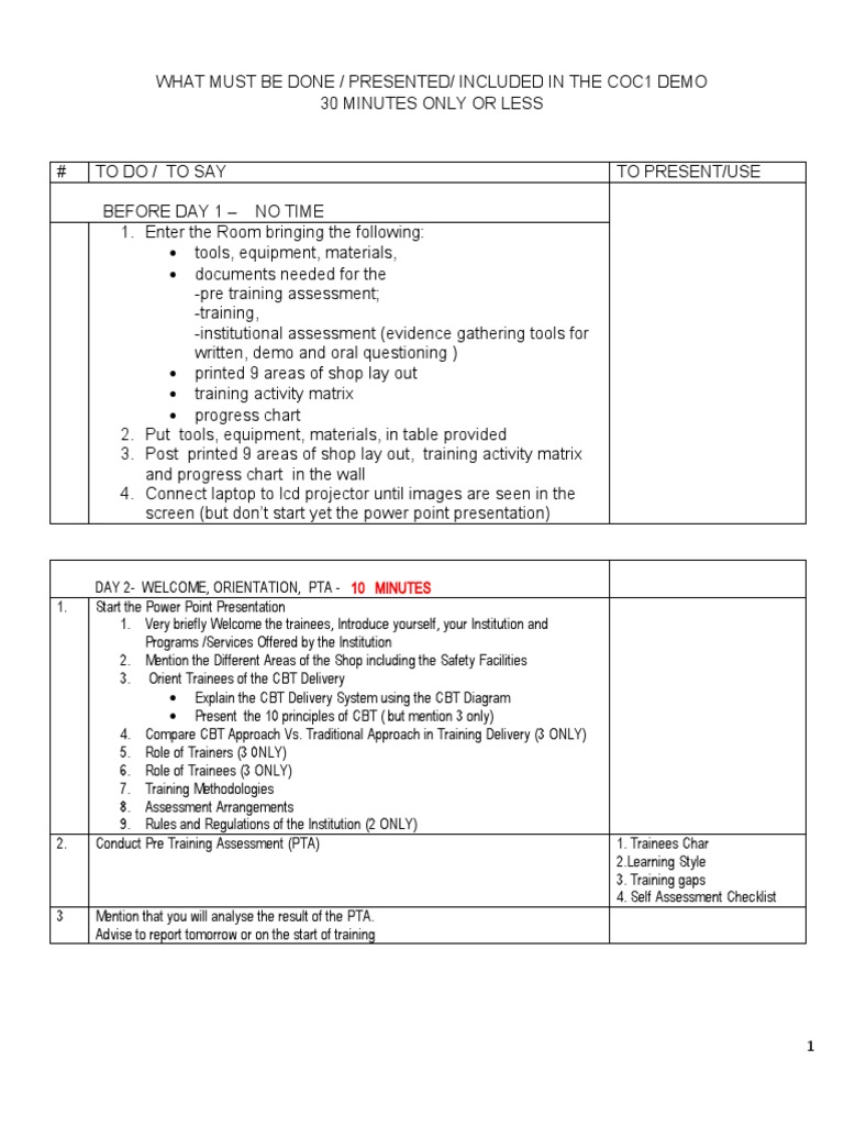 Coc1 Script Long | Download Free PDF | Educational Technology | Education Theory