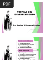 Mapa Conceptual de La Teoría Del Envejecimiento | PDF | Envejecimiento | Mutación