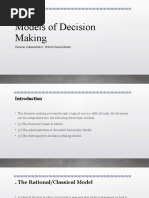 Herbert - Simon-Rational Decision Making Theory | PDF | Decision Making ...