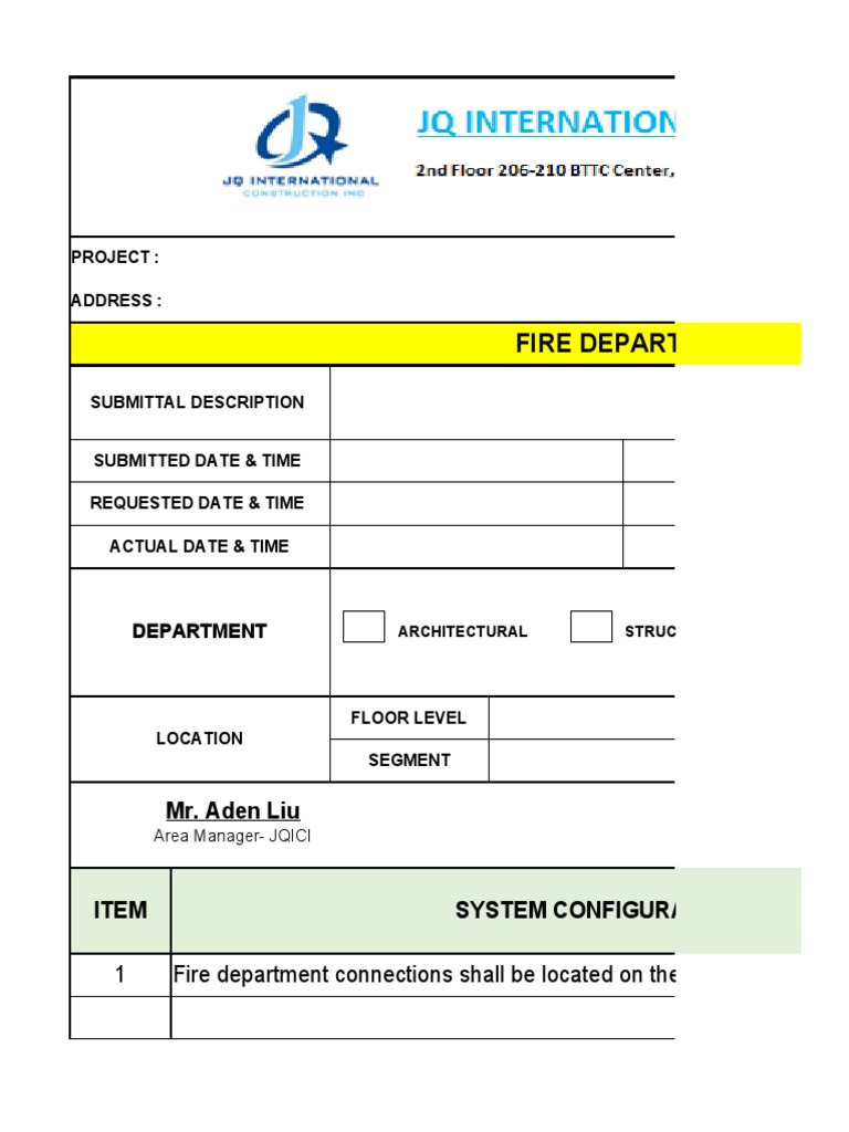 Fire Pro Checklist | Download Free PDF | Pump | Fire Sprinkler System