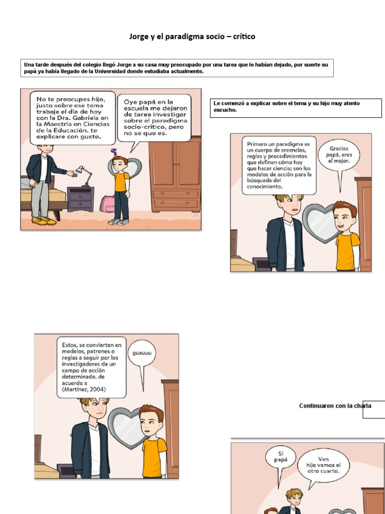 Comic Paradigma Sociocritico | PDF