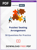 Seating Arrangement Problem Solving Guide | PDF | Teaching Mathematics