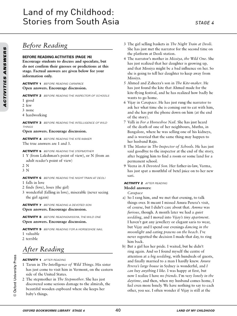 Exercise Answers | PDF