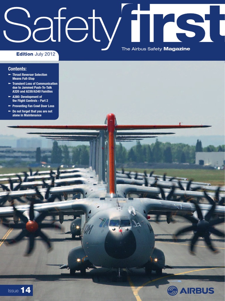 Airbus Safety First Mag July 2012 | PDF | Airbus | Thrust