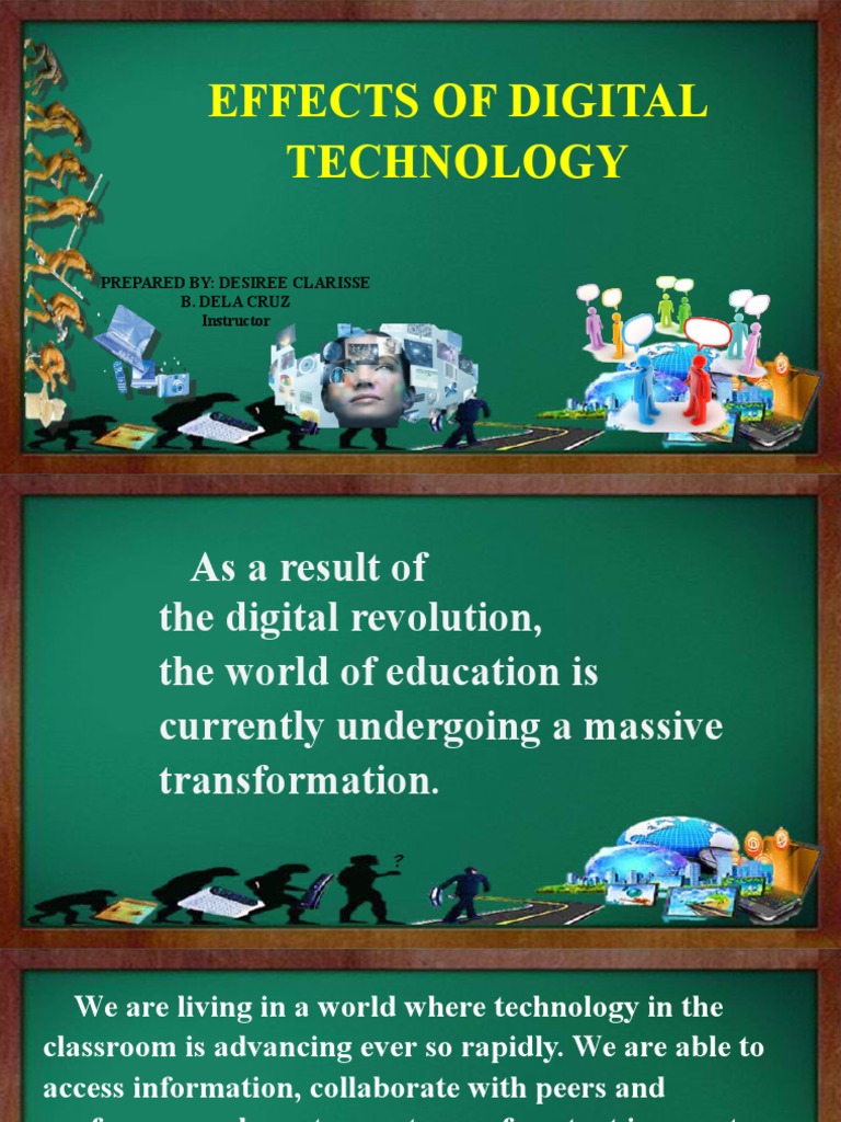 Effects of Digital Technology | PDF | Learning | Education Theory