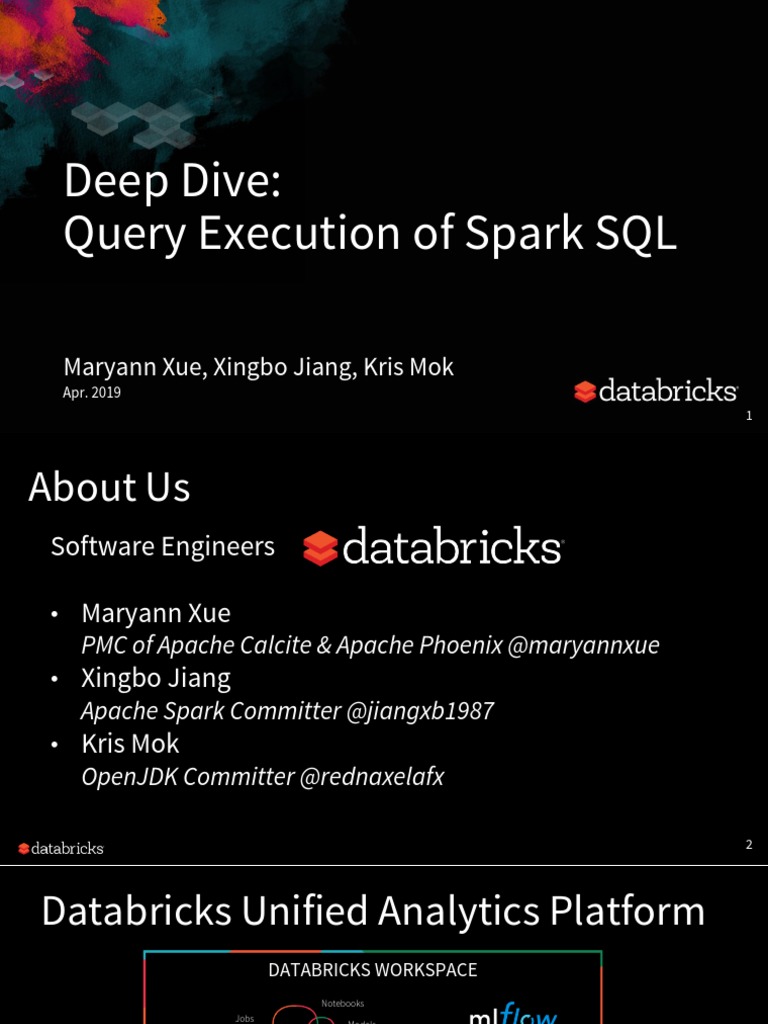 A Deep Dive Into Query Execution Engine of Spark SQL | PDF | Apache ... A Deep Dive Into Query Execution Engine of Spark SQL | PDF | Apache ...