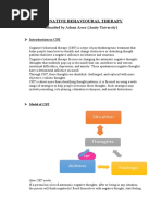 Think CBT Exercise 8 - Longitudinal Formulation V10 | PDF | Thought ...