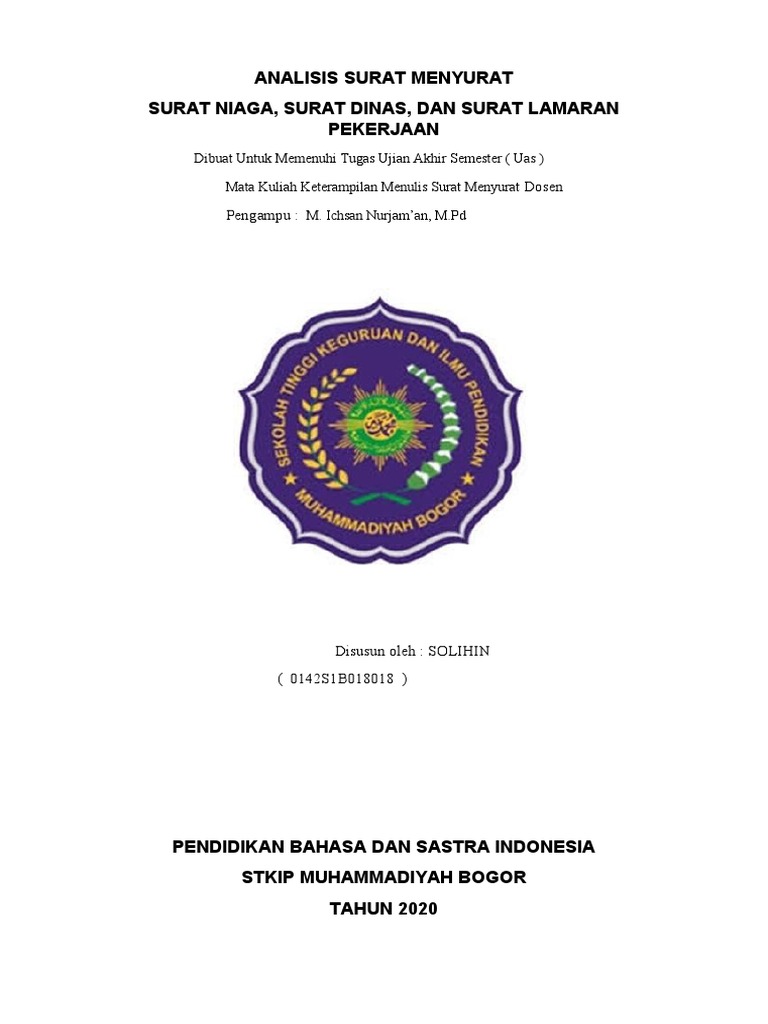 SOLIHIN UAS 0142S1B018018 PBSI4A Dikonversi | PDF