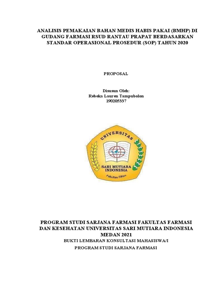 Proposal | PDF | Kesehatan Holistik | Sains & Matematika