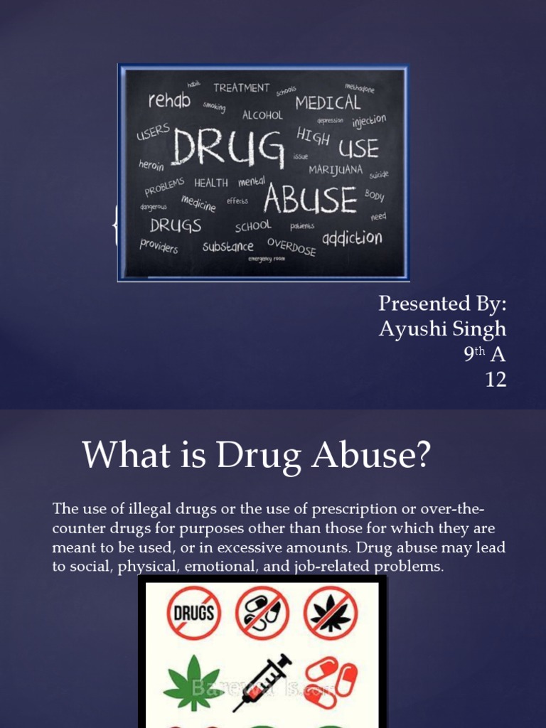 Drug Abuse | PDF