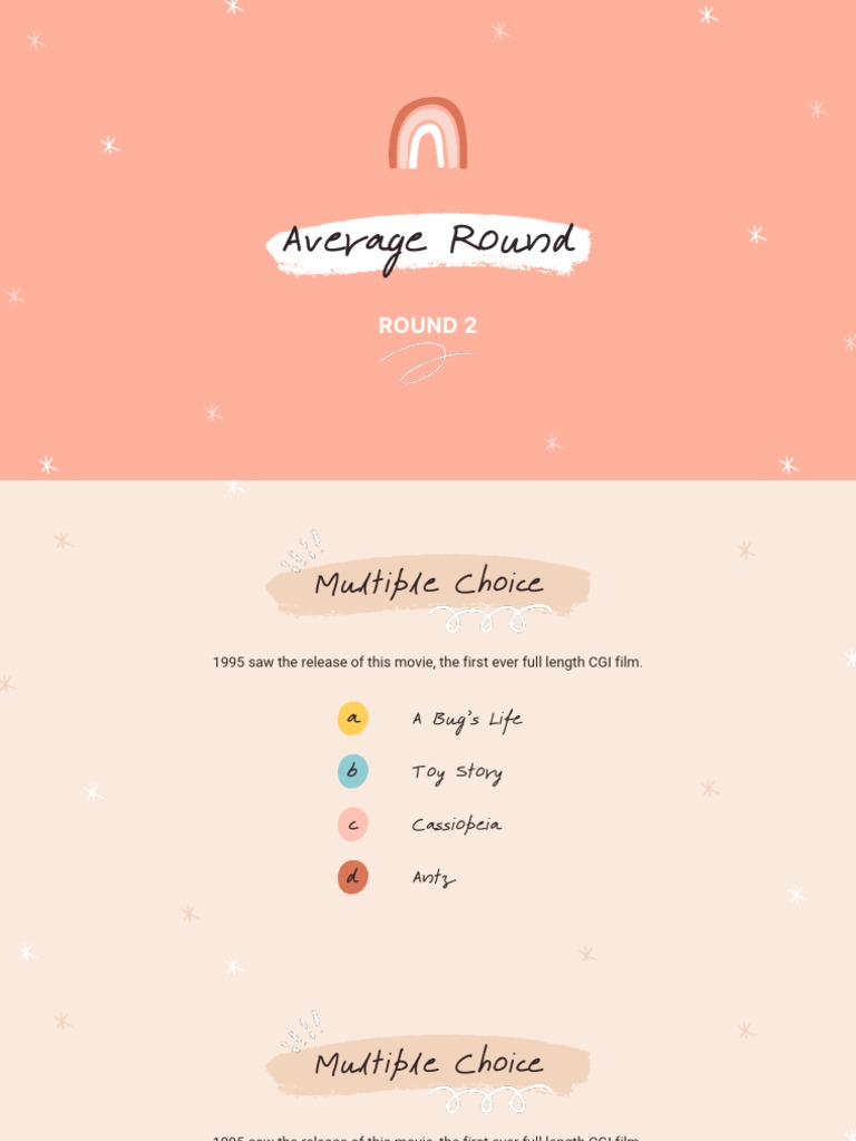 VIntage Questions Average | PDF